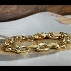 Jewelry | New Large Link Chain Bracelet Chunky Chain | Poshmark